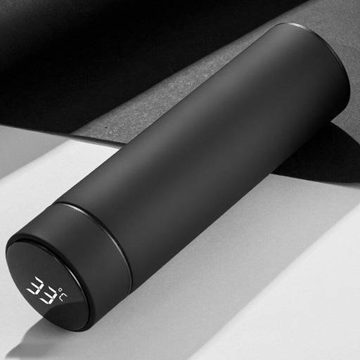 Smart Temperature Display Stainless Steel 500ml Vacuum Flask - your e-shop